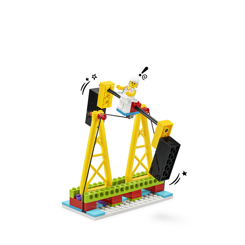 BricQ Motion Lessons - Tightrope Walker | LEGO® Education